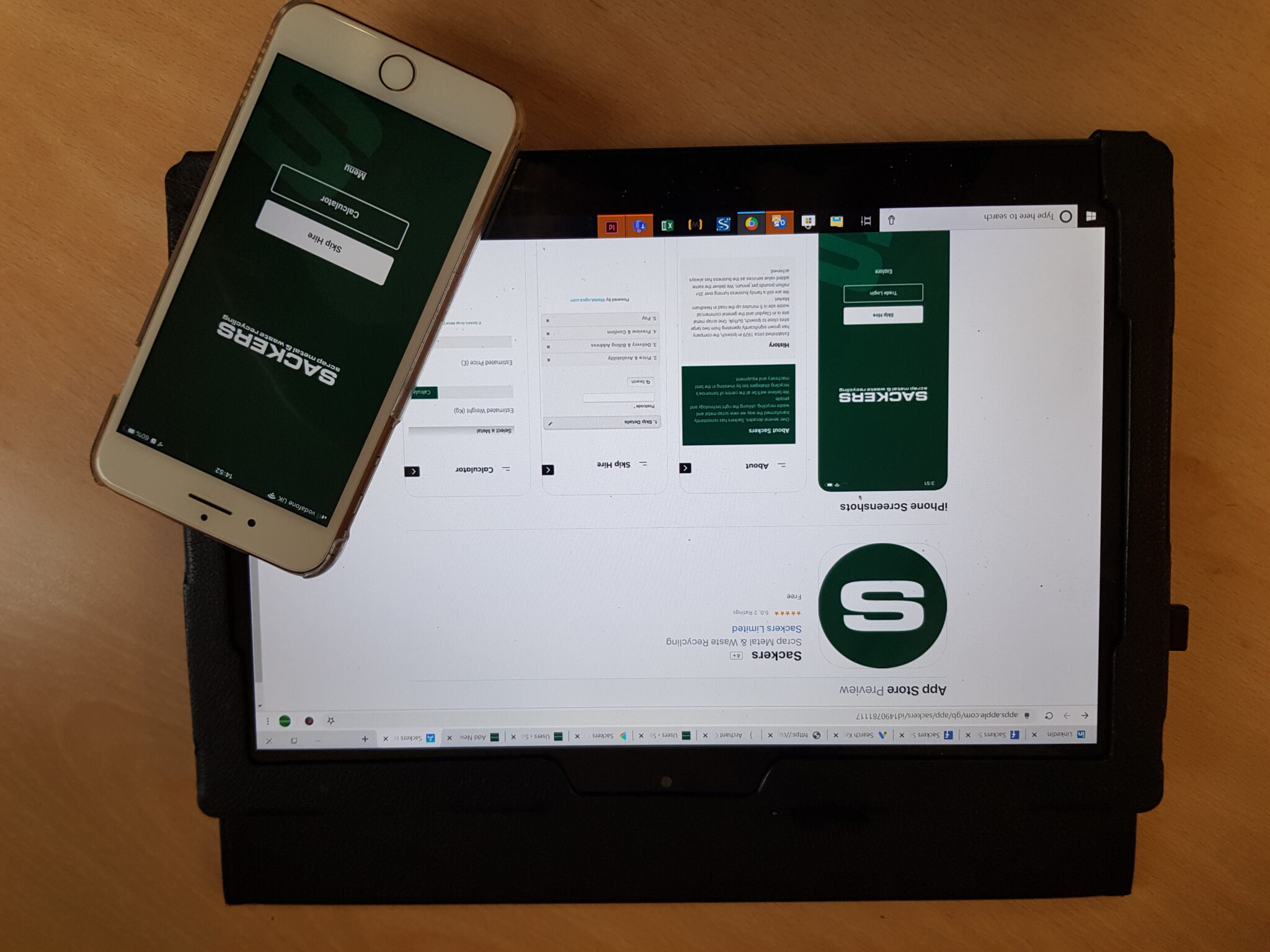 Sackers Scrap App now available to download - Sackers